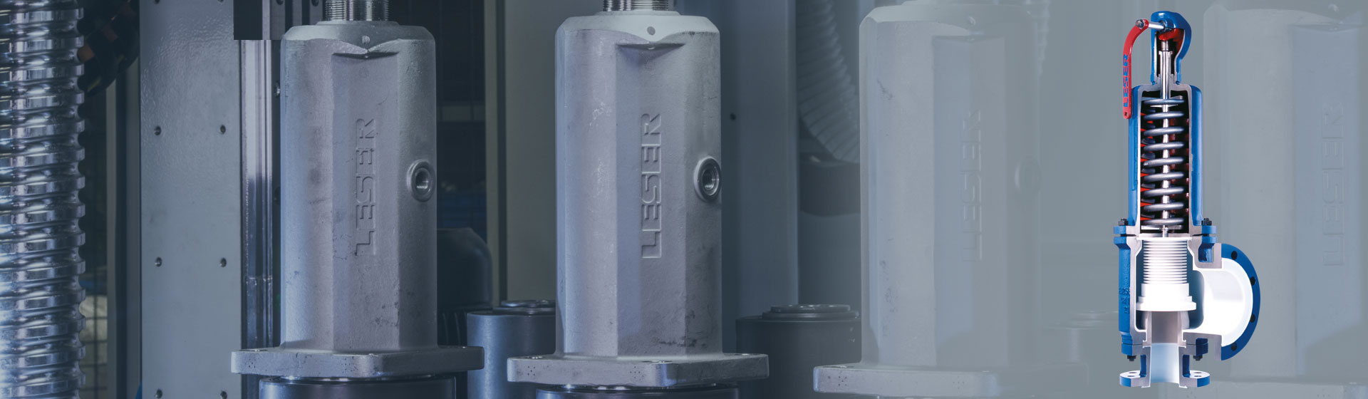 Critical Service - Safety valves with PTFE-lining | LESER